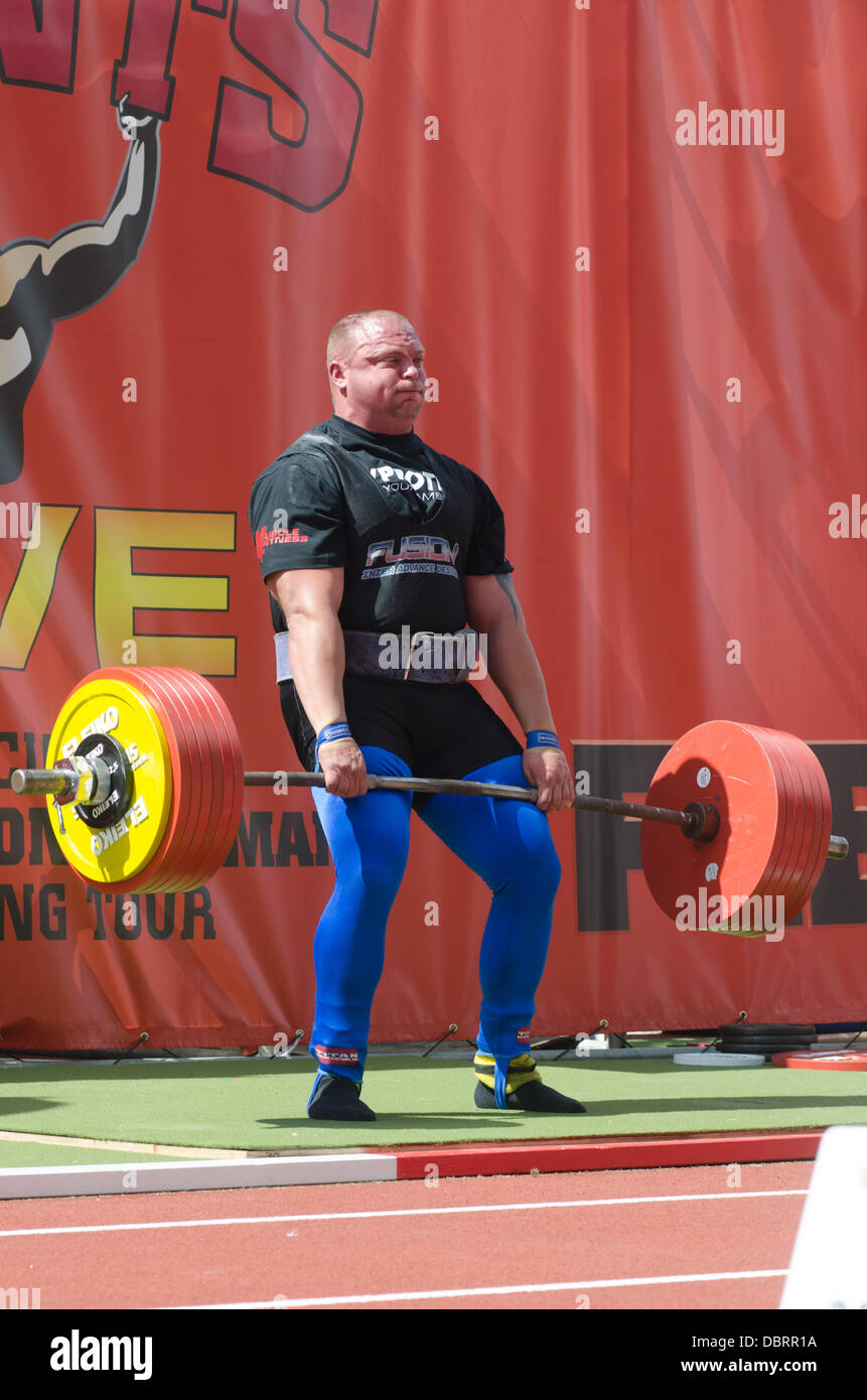 World's strongest man stoltman hi-res stock photography and images - Alamy