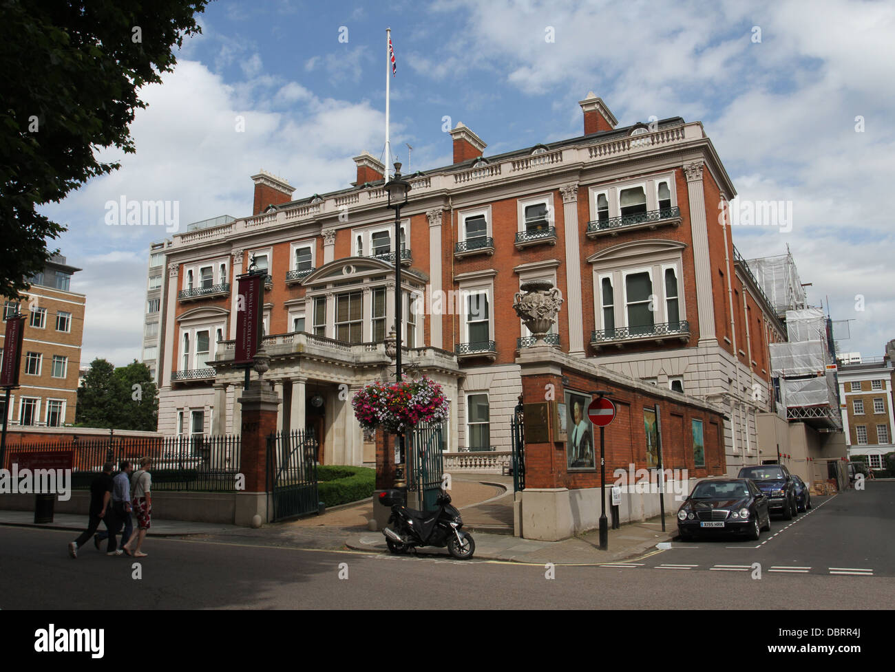 Exterior of The Wallace Collection museum London UK July 2013 Stock ...