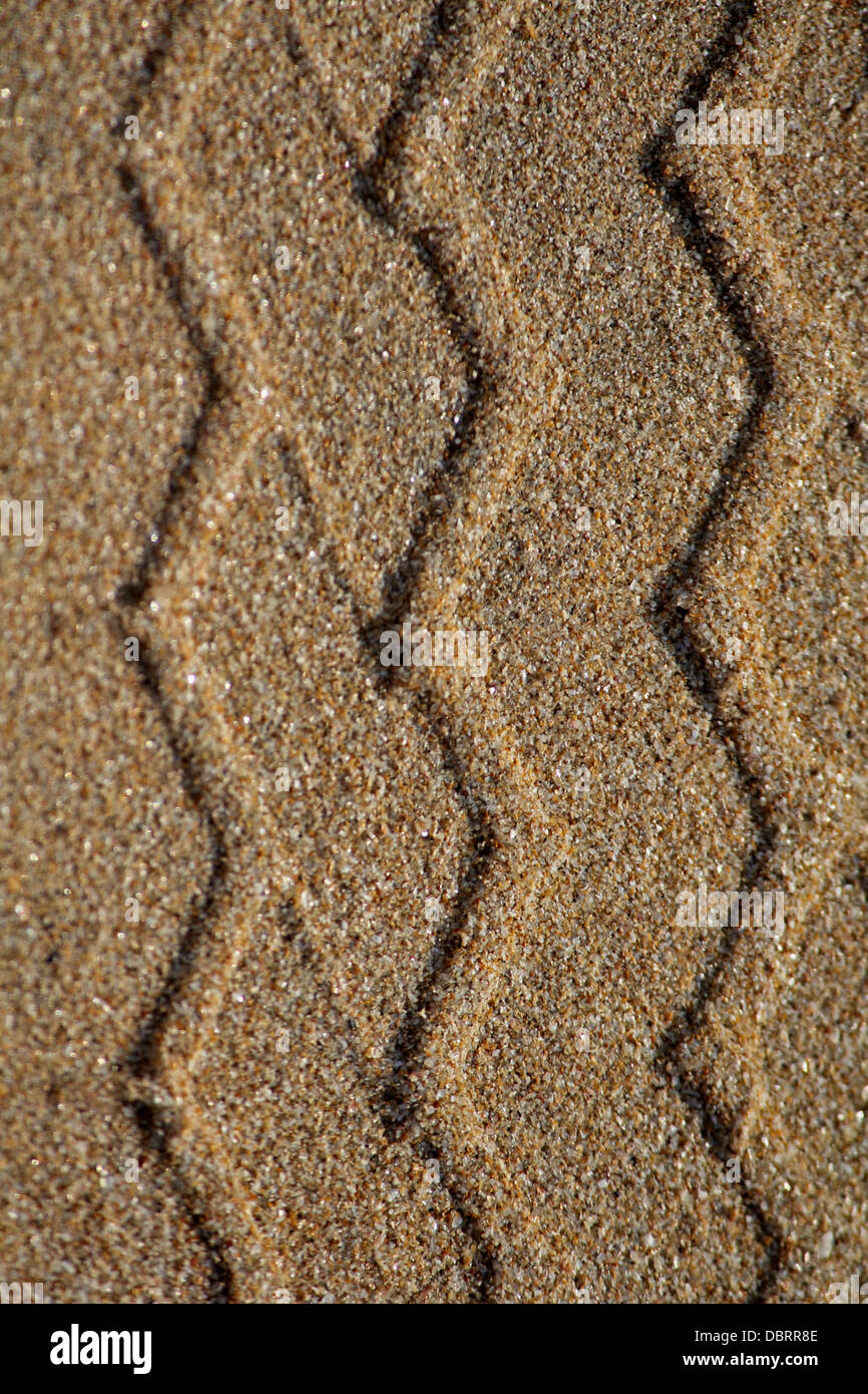 Tire Print In Sand Tire Print Sand Background Pattern Print Texture ...