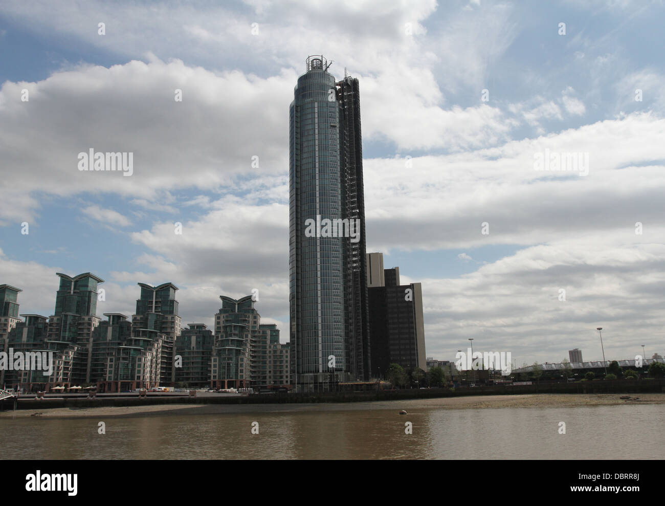St George Wharf Tower London UK July 2013 Stock Photo - Alamy