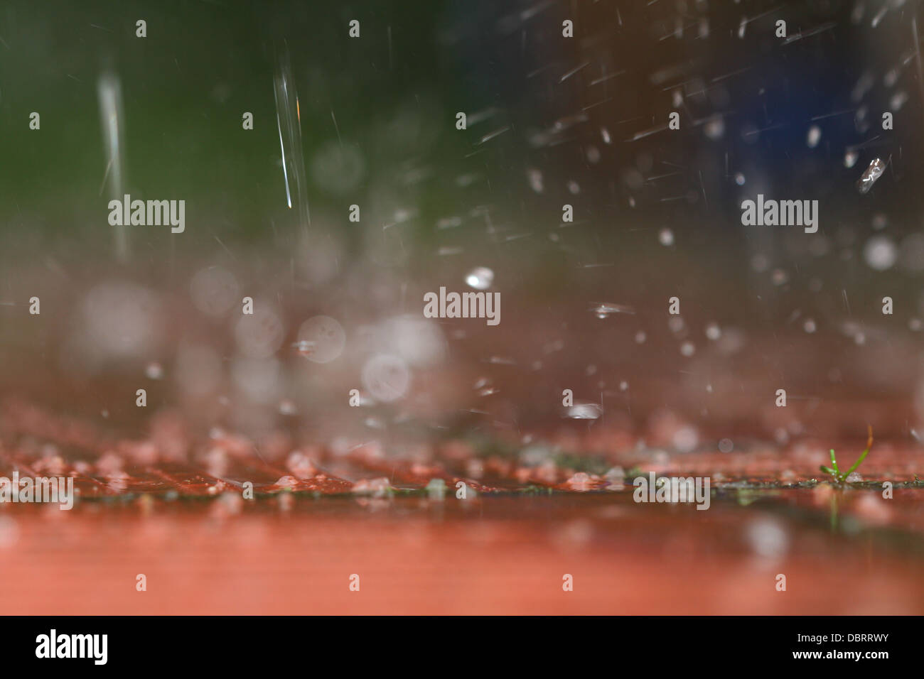 outdoor rain water fall from sky Stock Photo - Alamy