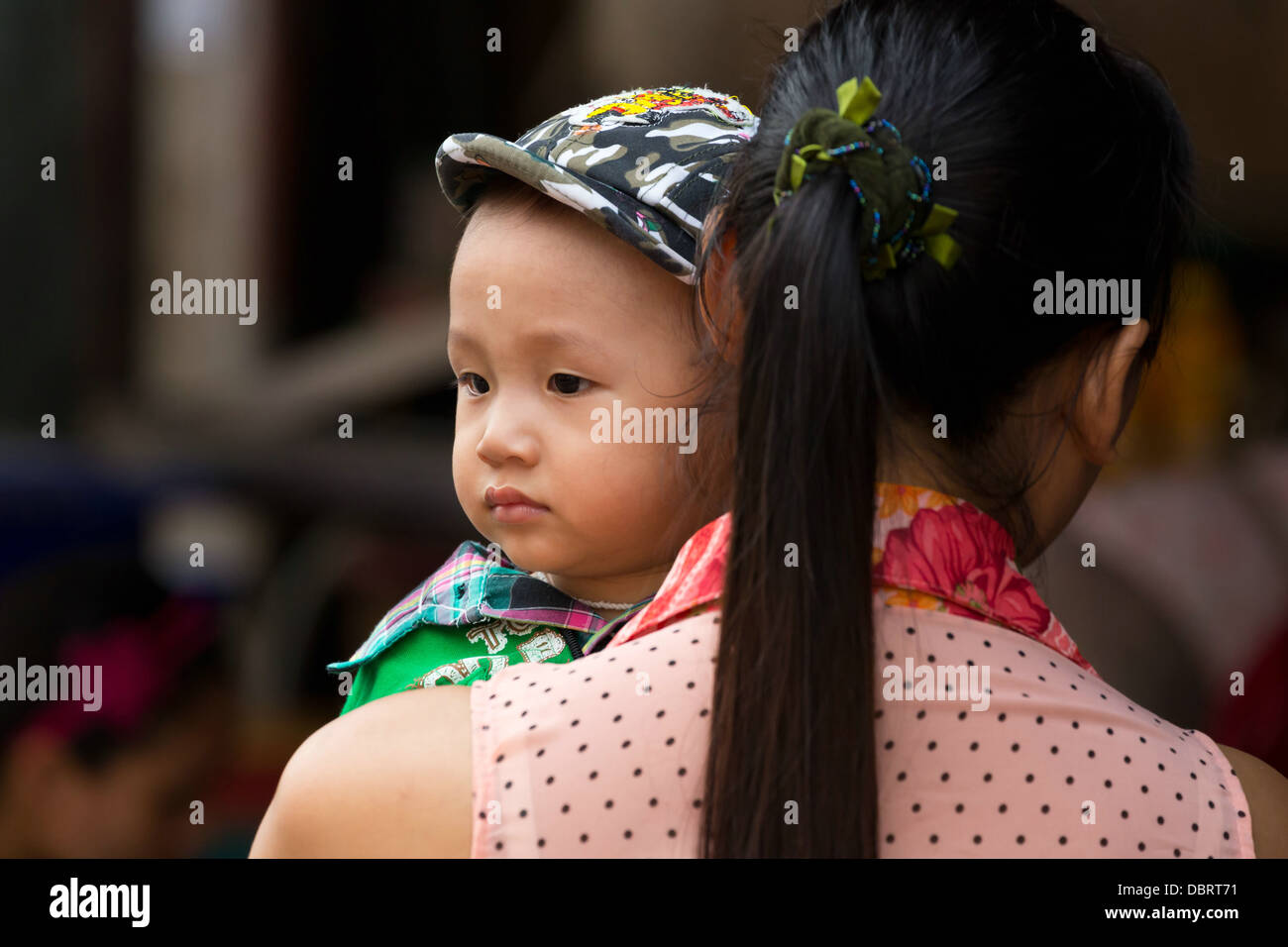 Baby Portrait in Bangkok, Thailand Stock Photo - Alamy