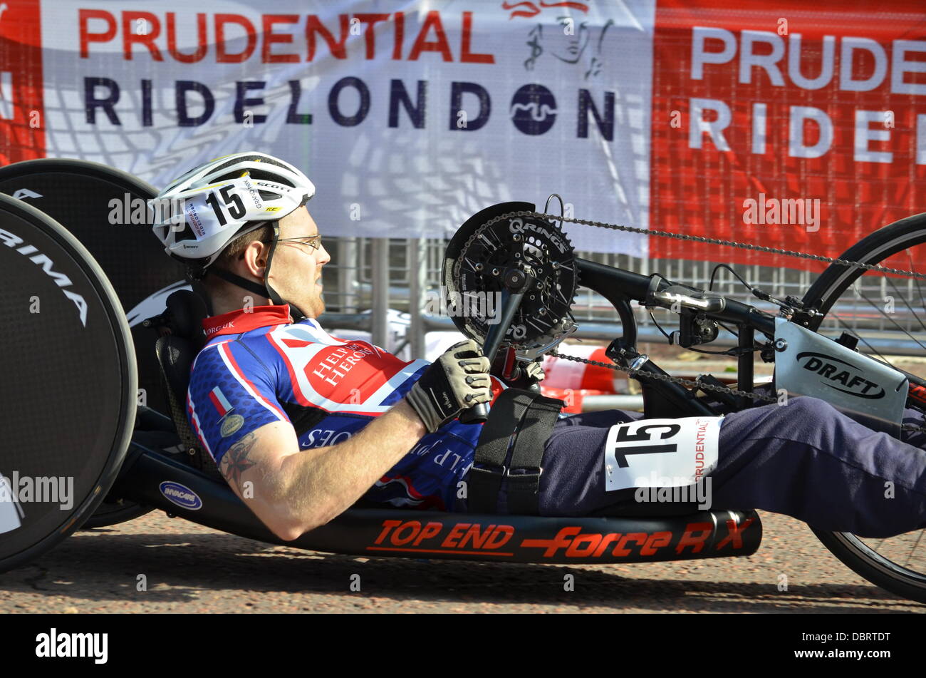 The Prudential RideLondon Grand Prix - Paralympic with hand-cycle ...