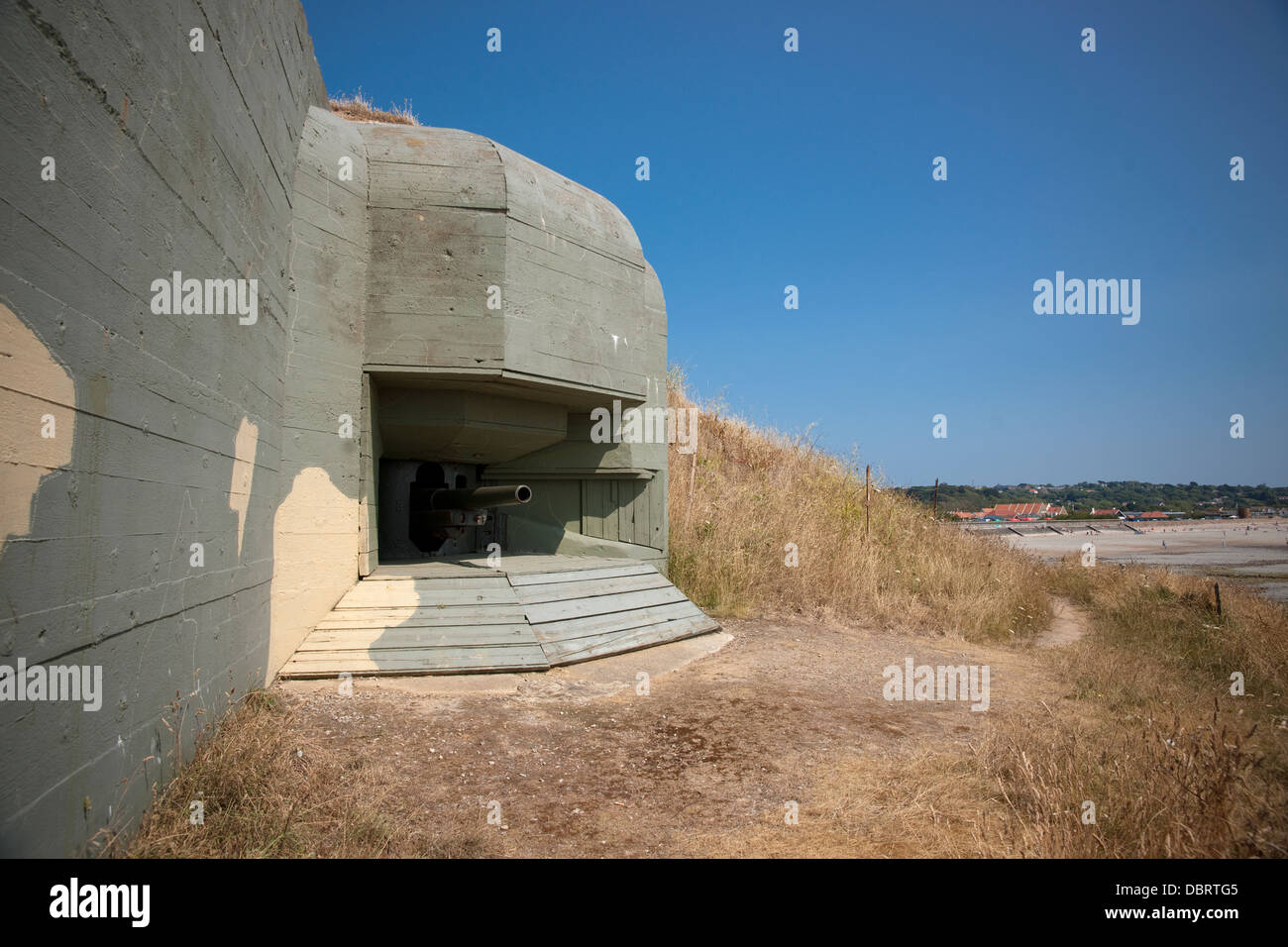 German bunkers channel islands hi-res stock photography and images - Alamy
