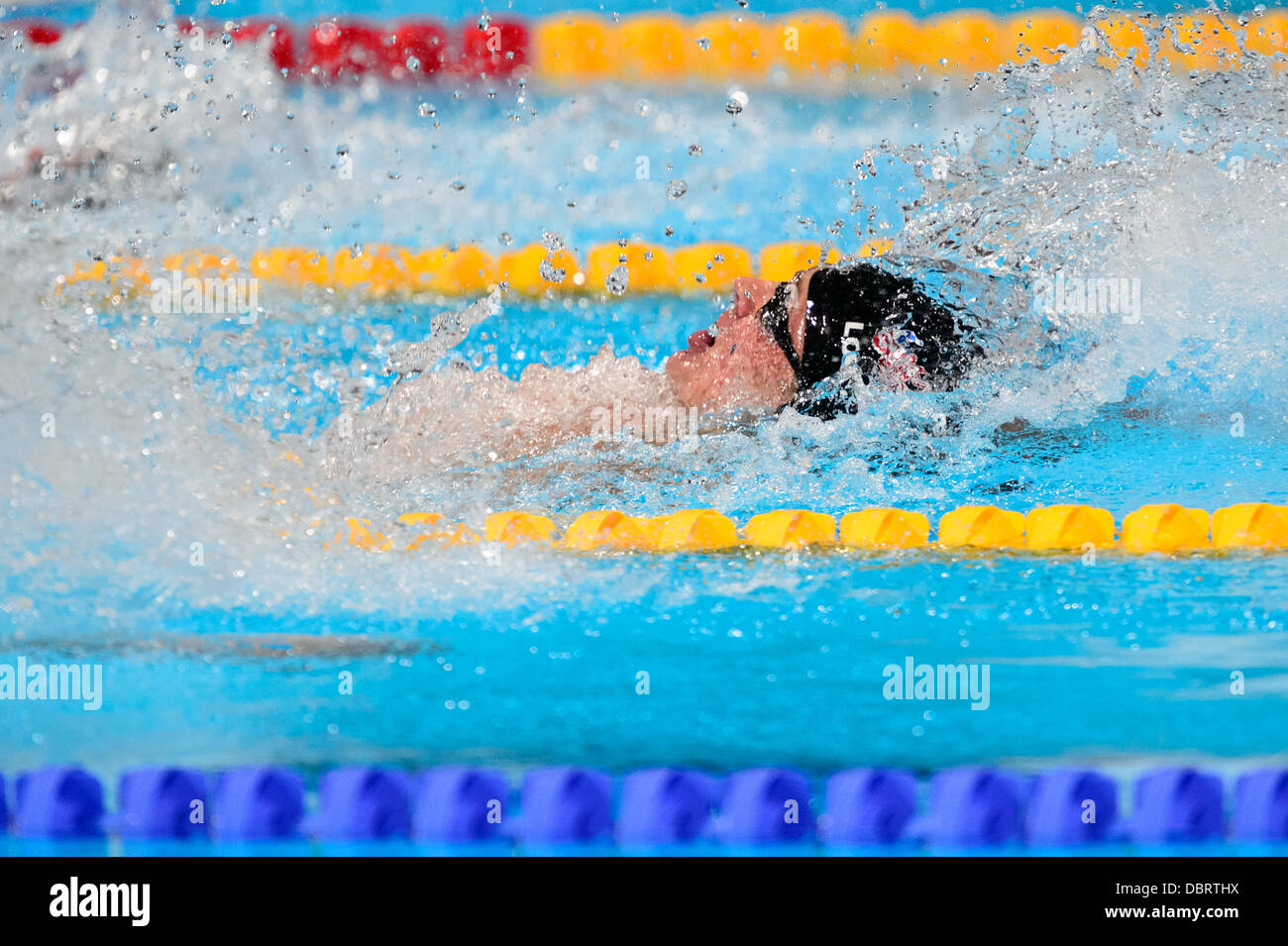 200m backstroke men hi-res stock photography and images - Alamy