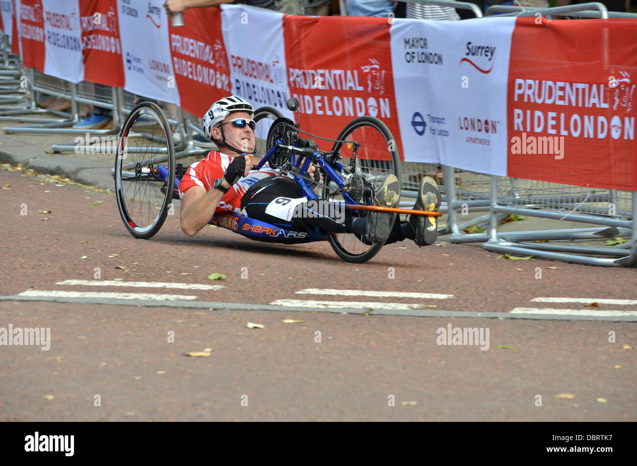 The Prudential RideLondon Grand Prix - Paralympic with hand-cycle ...