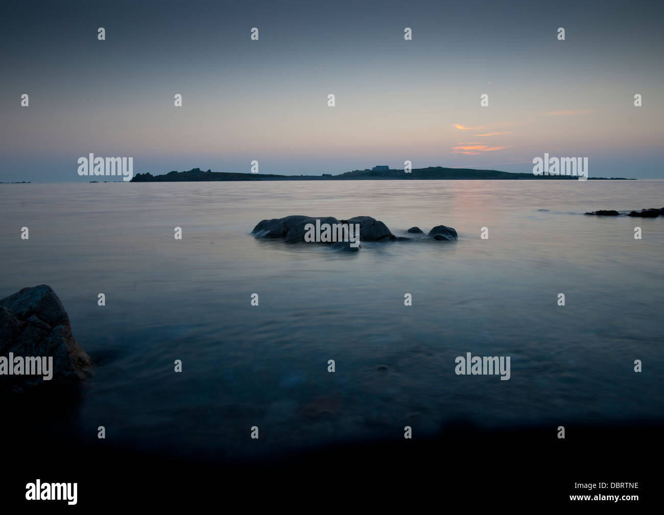 Lihou Tidal Island Guernsey, Channel Islands Stock Photo - Alamy