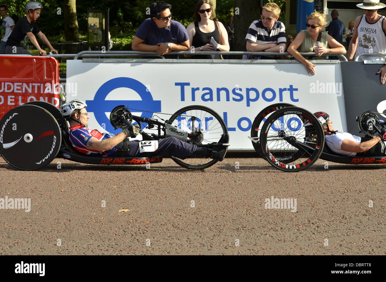 The Prudential RideLondon Grand Prix - Paralympic with hand-cycle ...