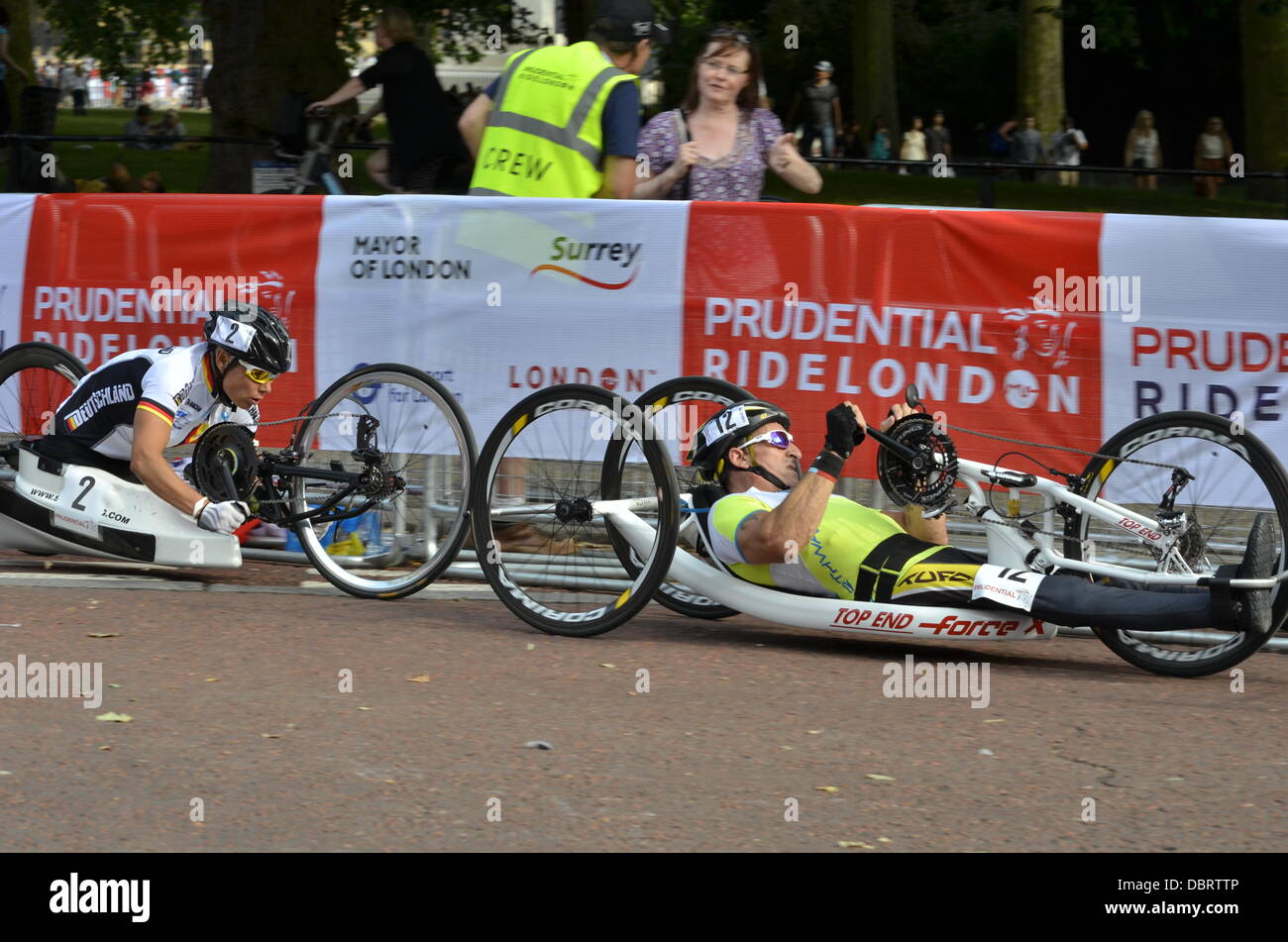 The Prudential RideLondon Grand Prix - Paralympic with hand-cycle ...