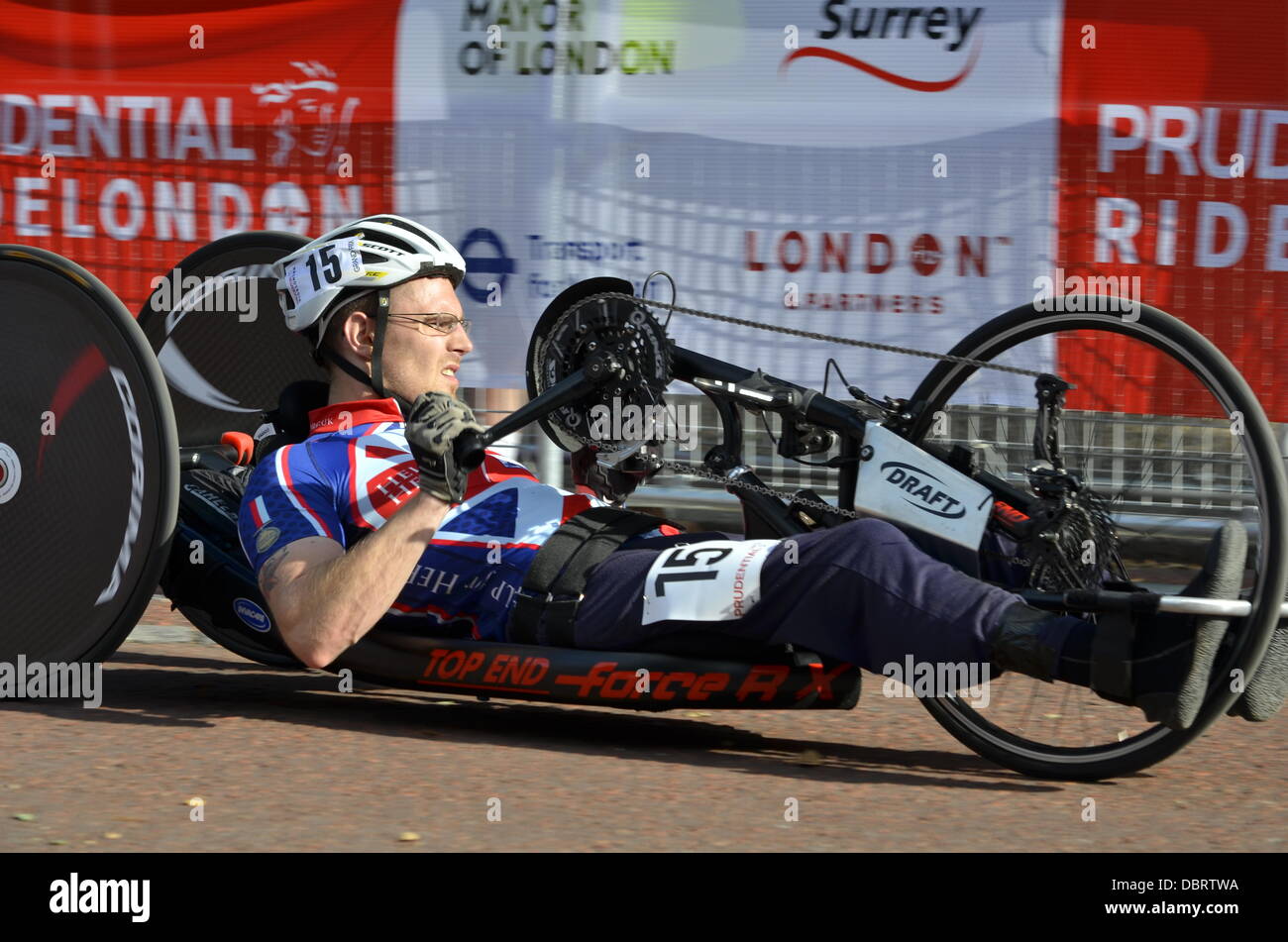 The Prudential RideLondon Grand Prix - Paralympic with hand-cycle ...