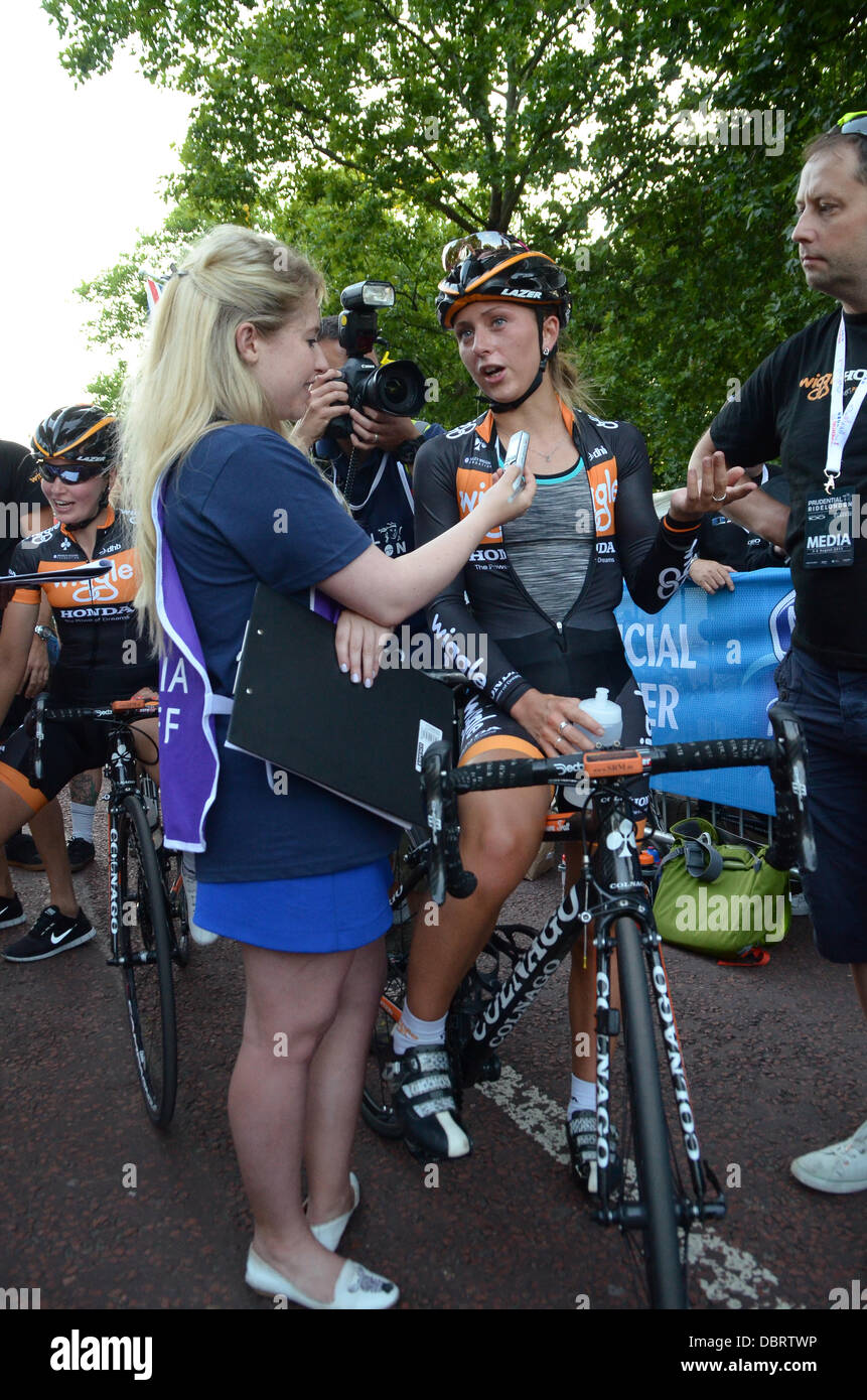 Prudential Ride London - Womens Grand Prix Event - Laura Trott Winner ...