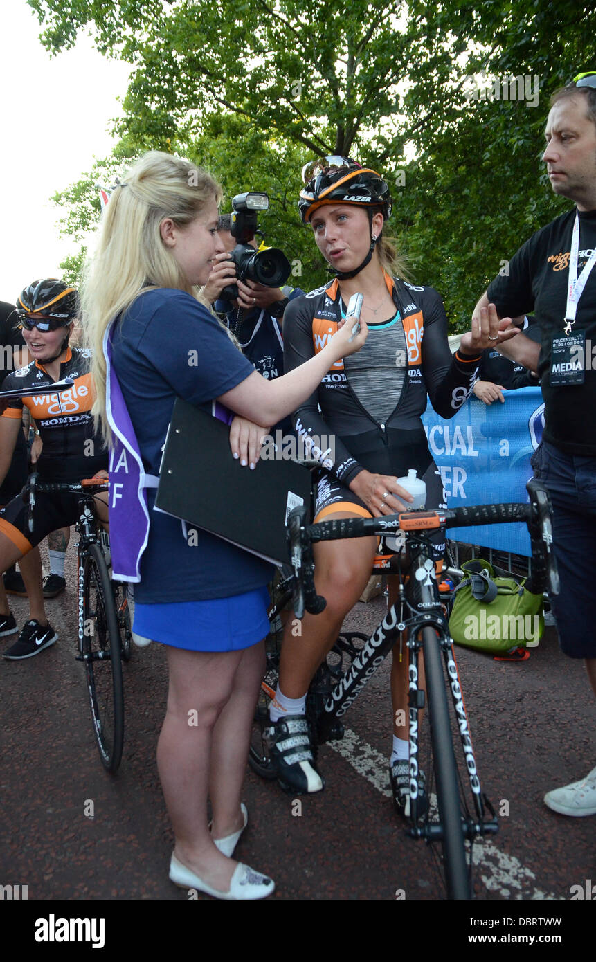 Prudential Ride London - Womens Grand Prix Event - Laura Trott Winner ...