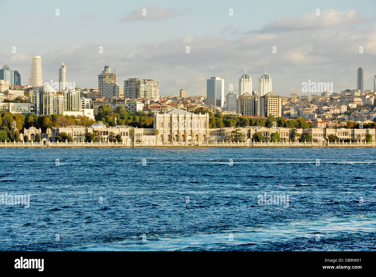 Views of Istanbul from the confluence of Bosphorus and the Sea of ...