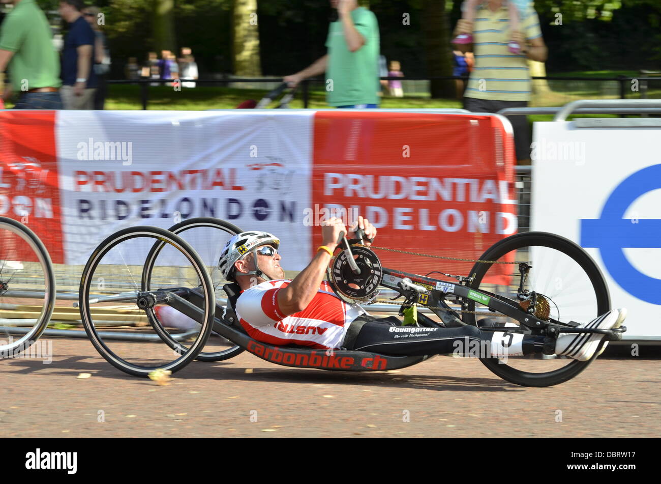 The Prudential RideLondon Grand Prix - Paralympic with hand-cycle ...