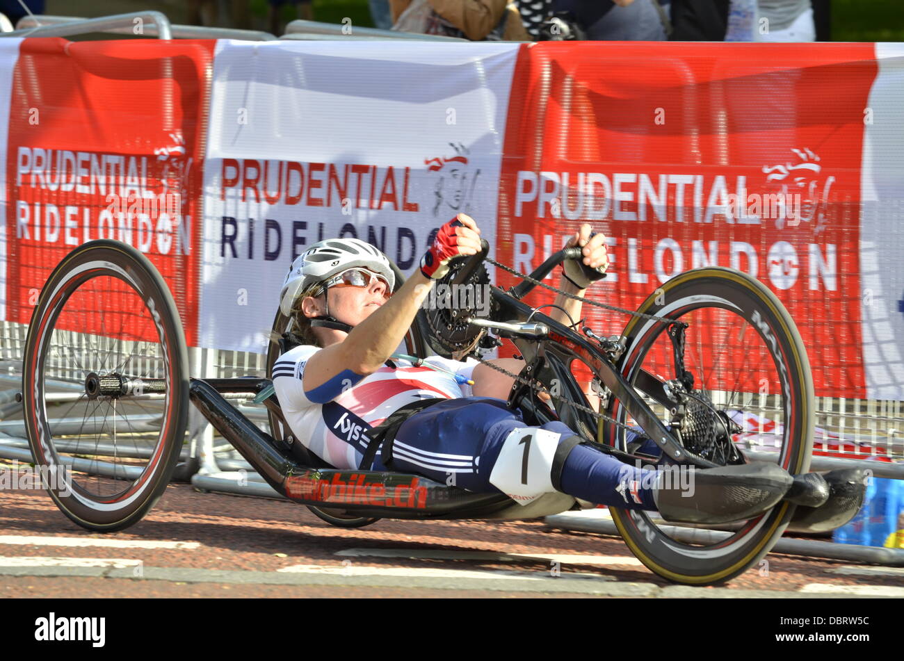 The Prudential RideLondon Grand Prix - Paralympic with hand-cycle ...
