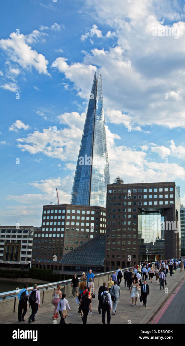 The shard is the tallest building in the european union hi-res stock ...