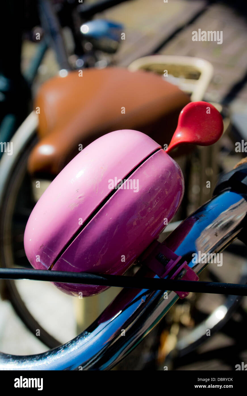 Old bike bell hi-res stock photography and images - Alamy