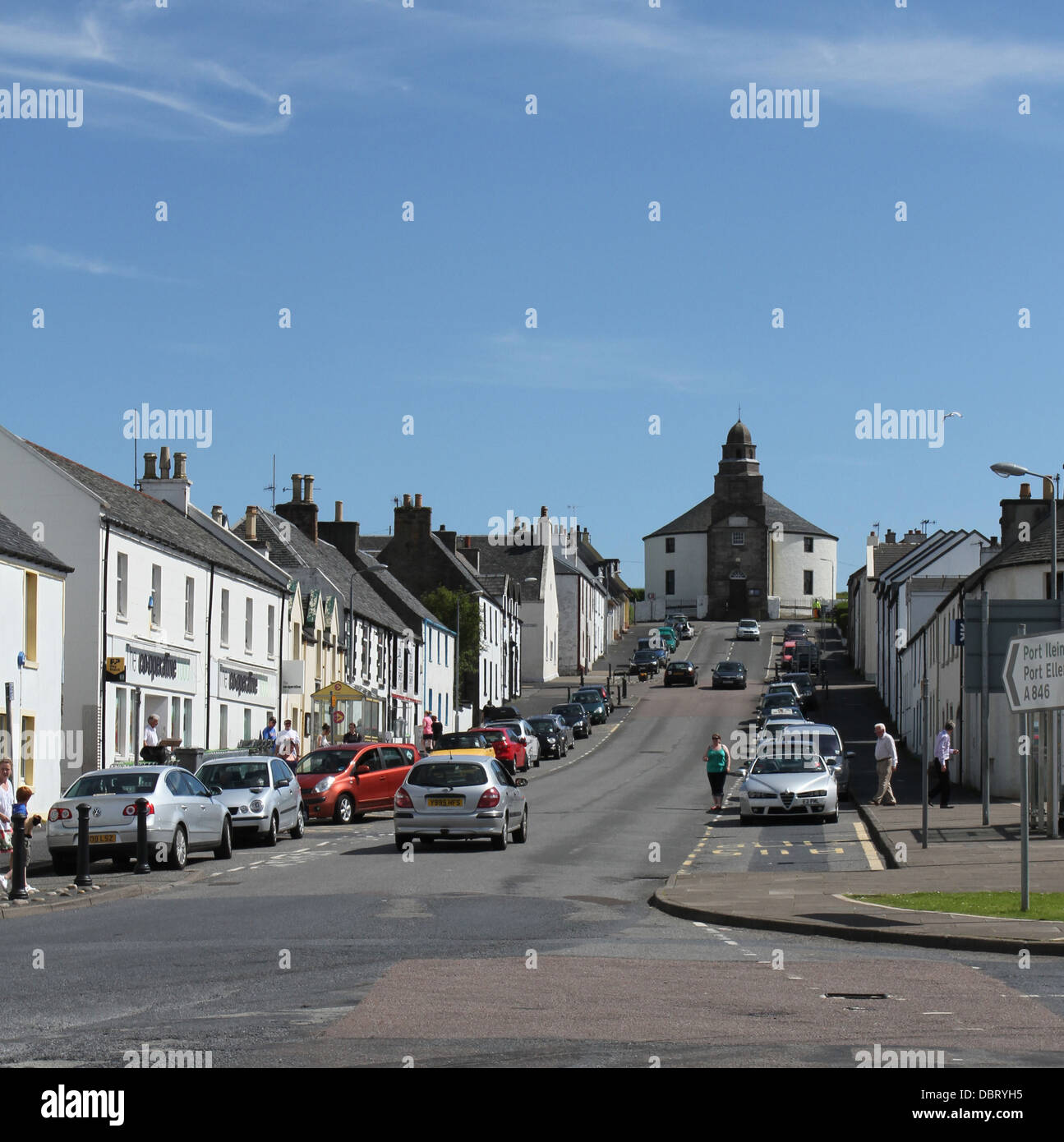 Round church bowmore hi-res stock photography and images - Alamy