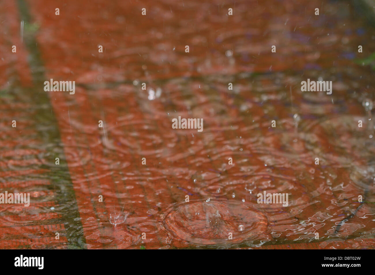 outdoor rain water fall from sky Stock Photo - Alamy