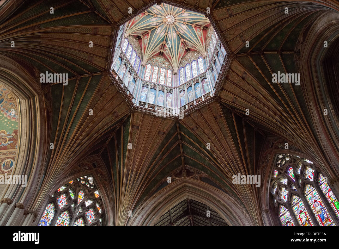 The Octagon, Ely Cathedral Stock Photo - Alamy