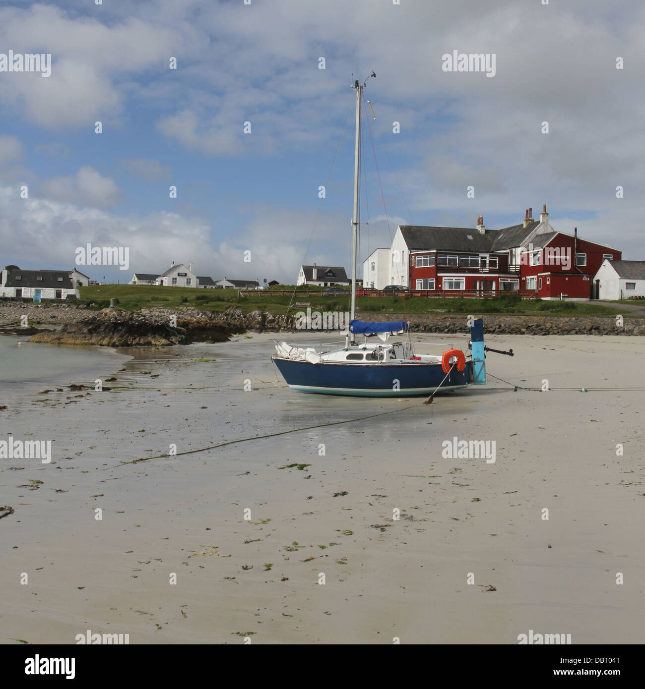 Scarinish Tiree Scotland July 2013 Stock Photo - Alamy