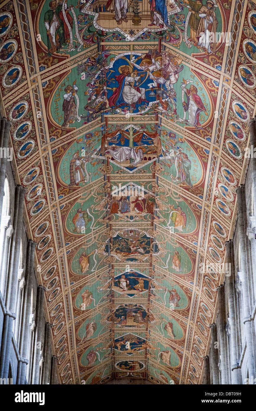 Ely cathedral nave ceiling hi-res stock photography and images - Alamy
