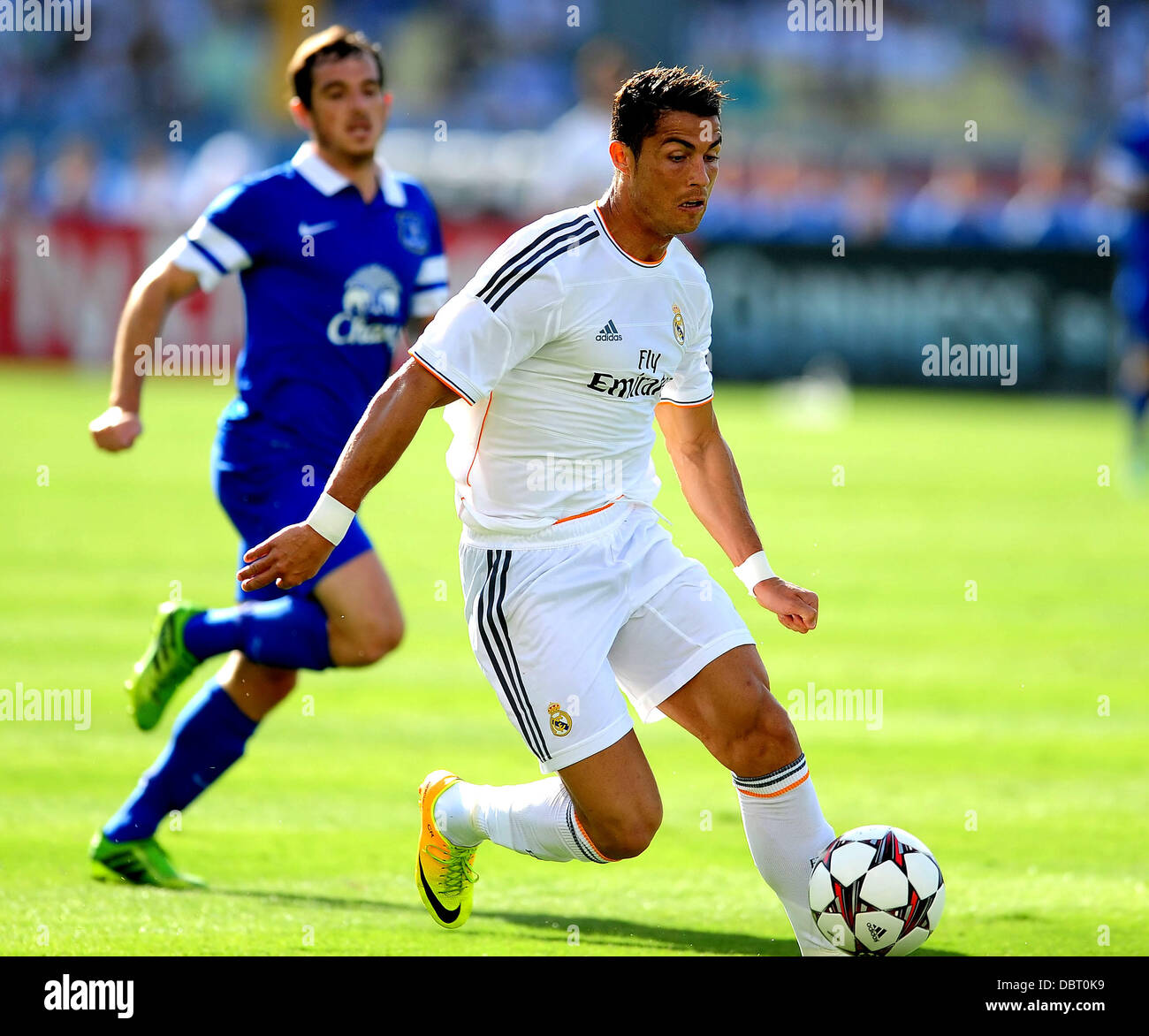 August 3, 2013 Los Angeles, CA.Real Madrid forward Cristiano Ronaldo (7 ...