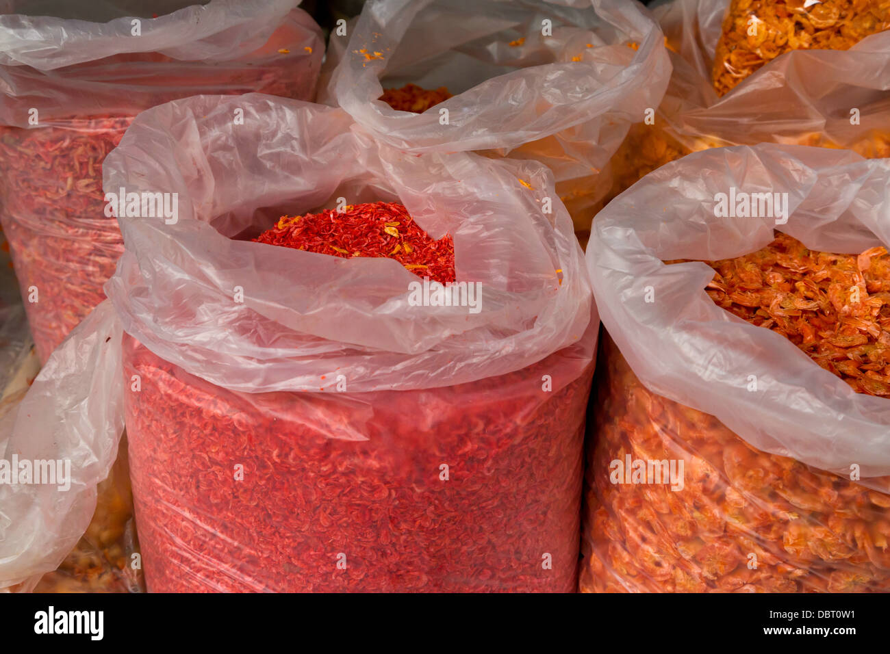 Bags with red chili hi-res stock photography and images - Alamy