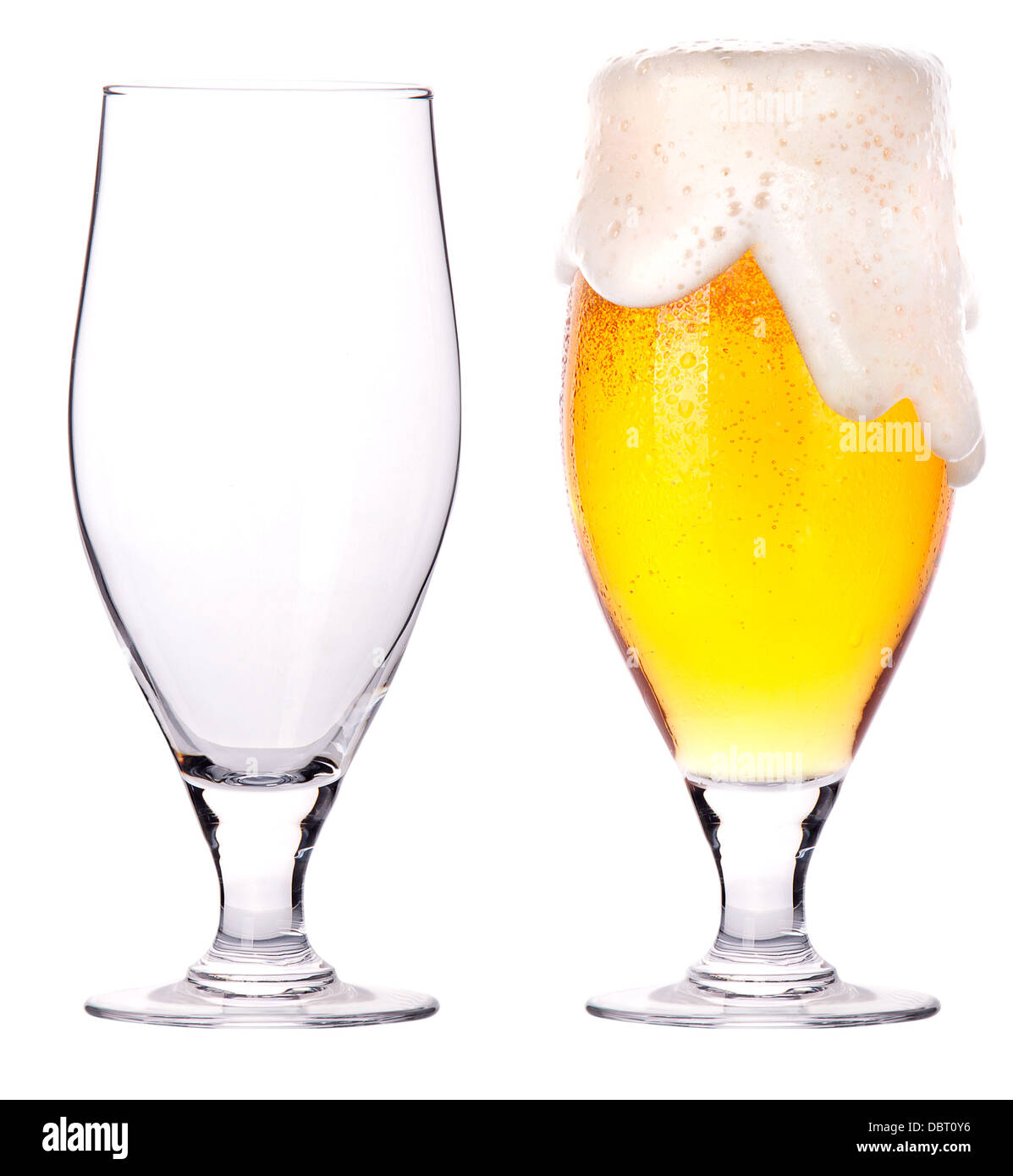 Empty guinness glasses Cut Out Stock Images & Pictures - Alamy