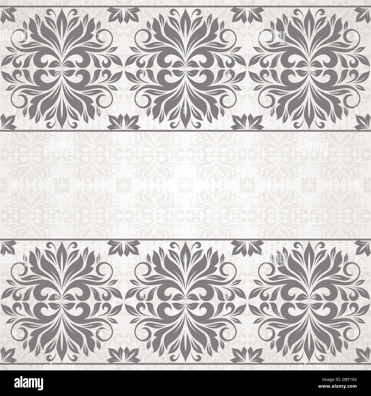 Floral border. Abstract flower background Stock Photo - Alamy