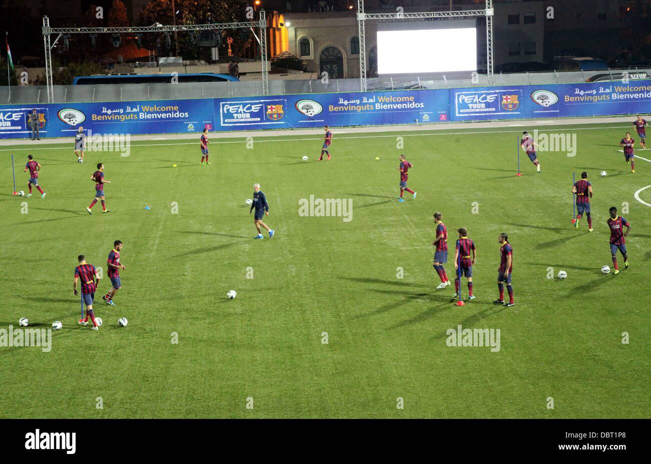 Aug. 3, 2013 - Hebron, West Bank, Palestinian Territory - Barcelona ...