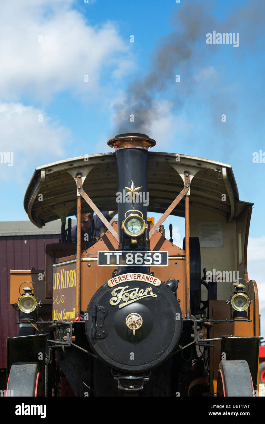 1926 Foden Tractor 'Perseverance' Steam engine Stock Photo - Alamy