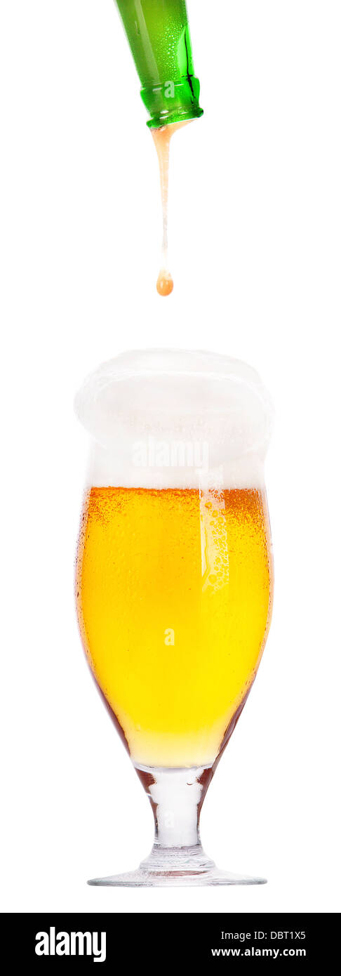 Pouring from pitcher beer hi-res stock photography and images - Alamy