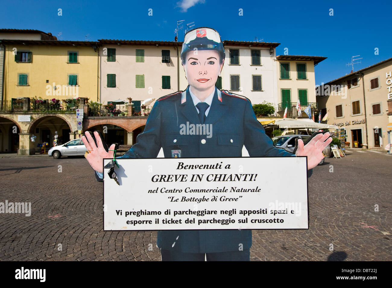 Town view greve in chianti hi-res stock photography and images - Alamy