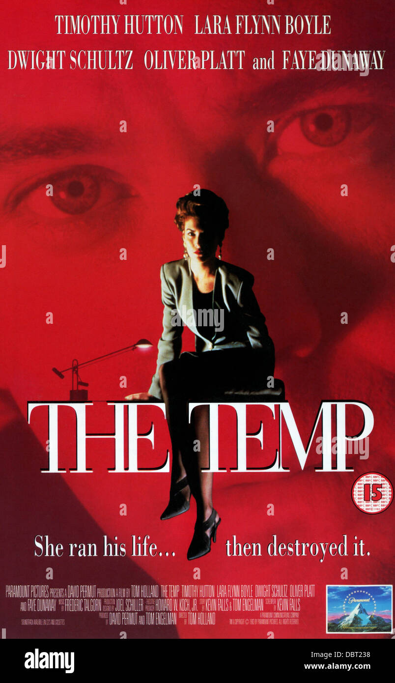 THE TEMP (1993) TOM HOLLAND (DIR) TEMP 001 MOVIESTORE COLLECTION LTD ...