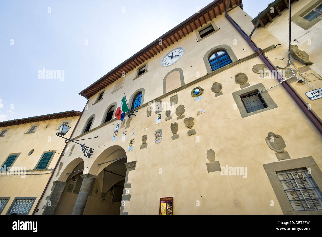 Italy, Tuscany, Radda in Chianti, old town Stock Photo - Alamy