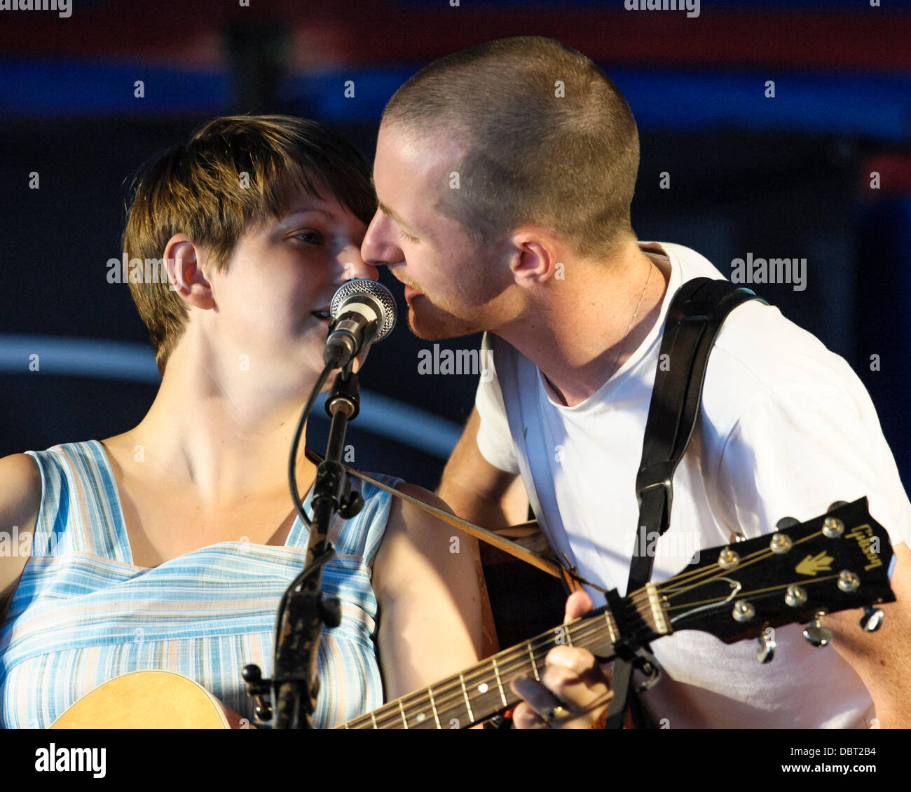 Hertfordshire, UK, 03/08/2013 : Standon Calling Festival. Trevor Moss ...