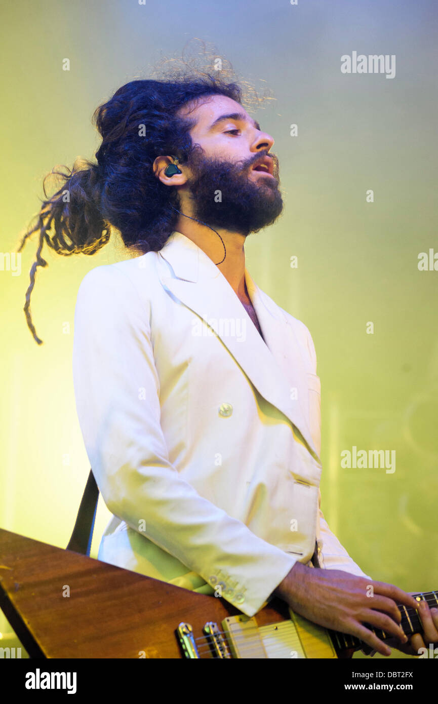 Hertfordshire, UK, 03/08/2013 : Standon Calling Festival. King Charles ...