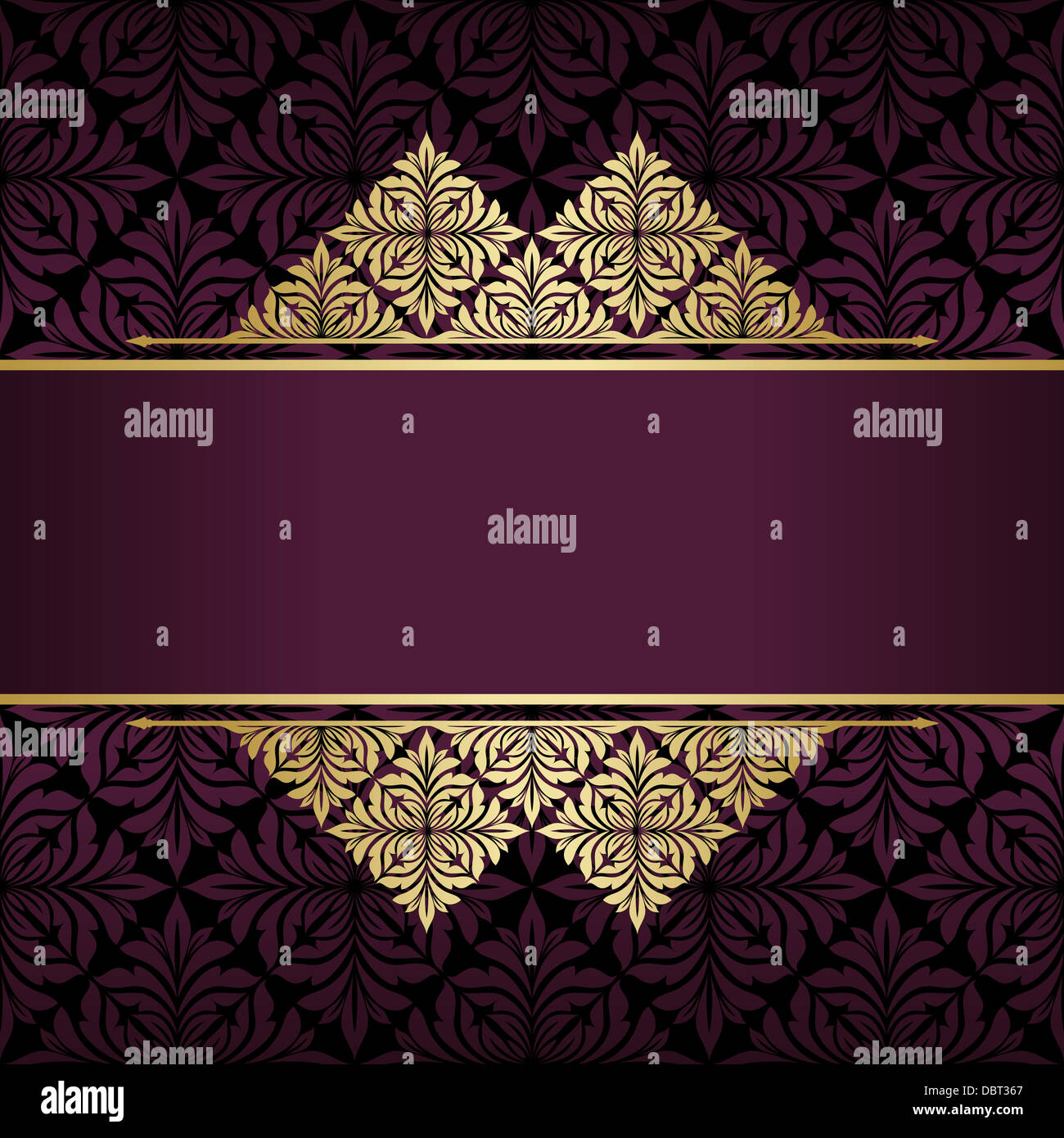 Floral border. Abstract flower background Stock Photo - Alamy