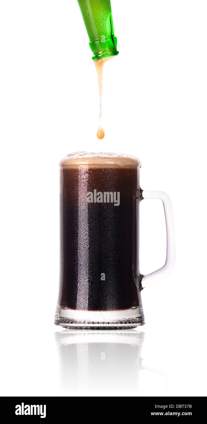 Pouring from pitcher beer hi-res stock photography and images - Alamy