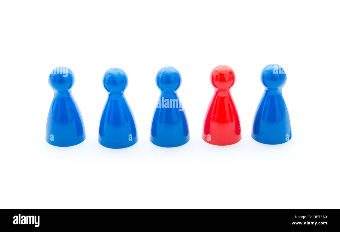 colorful play figures isolated on white background Stock Photo - Alamy
