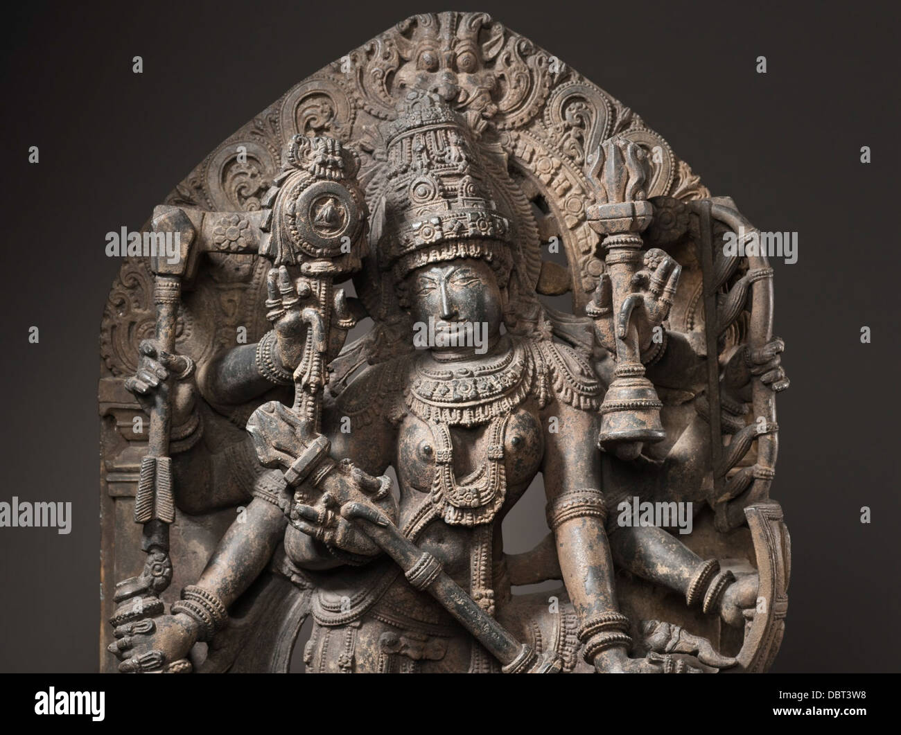 Durga slaying buffalo demon hi-res stock photography and images - Alamy