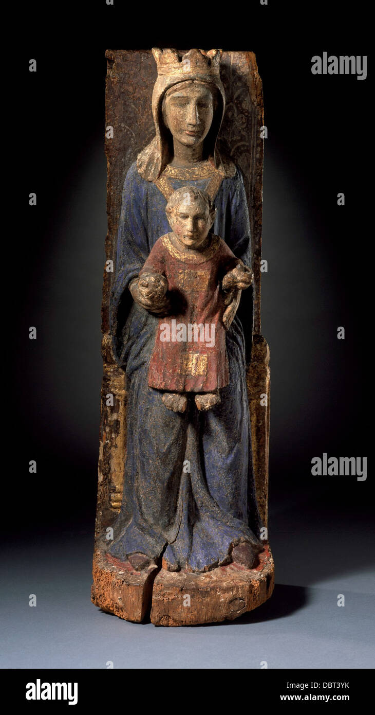 Enthroned Virgin and Child 46.18 Stock Photo - Alamy