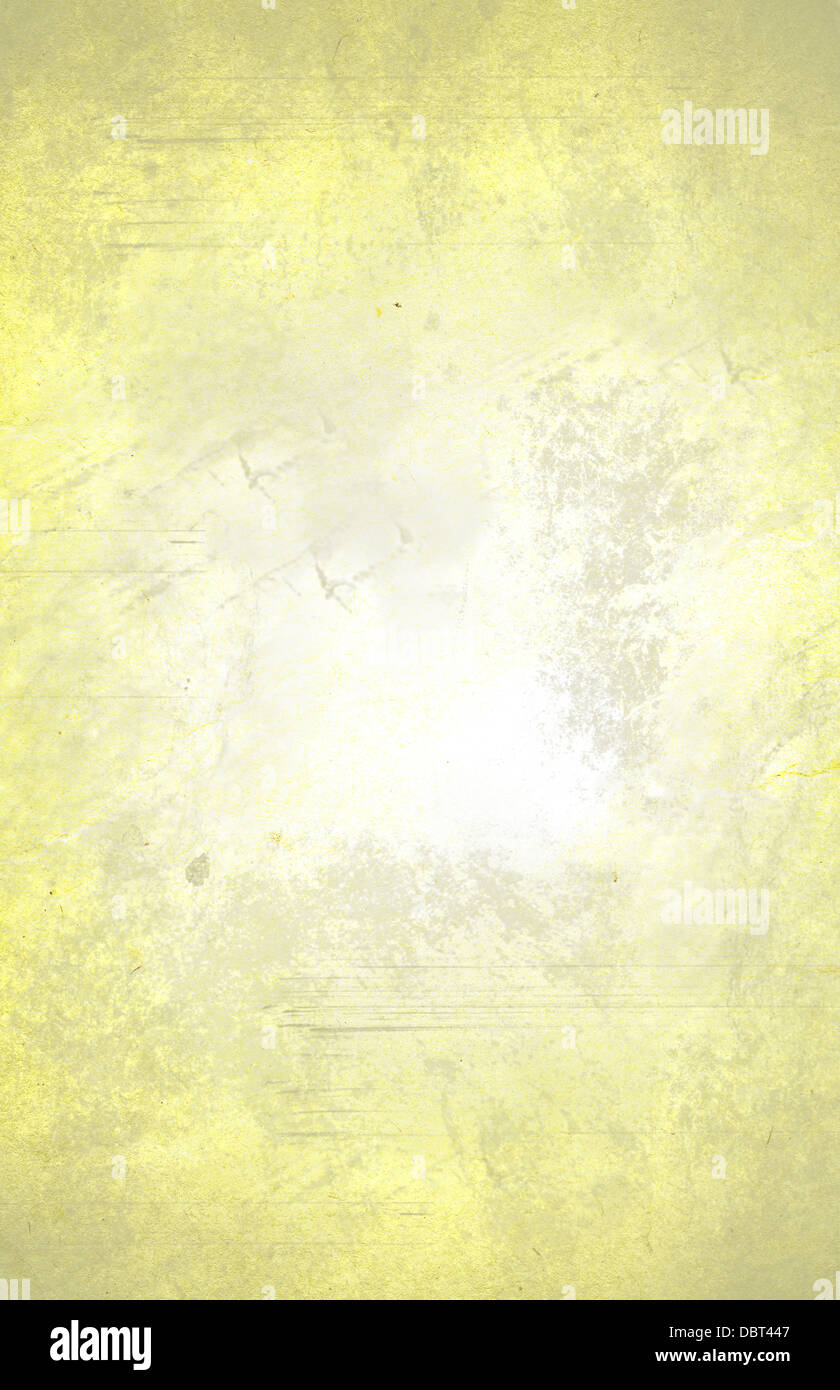Old vintage yellow paper background Stock Photo - Alamy