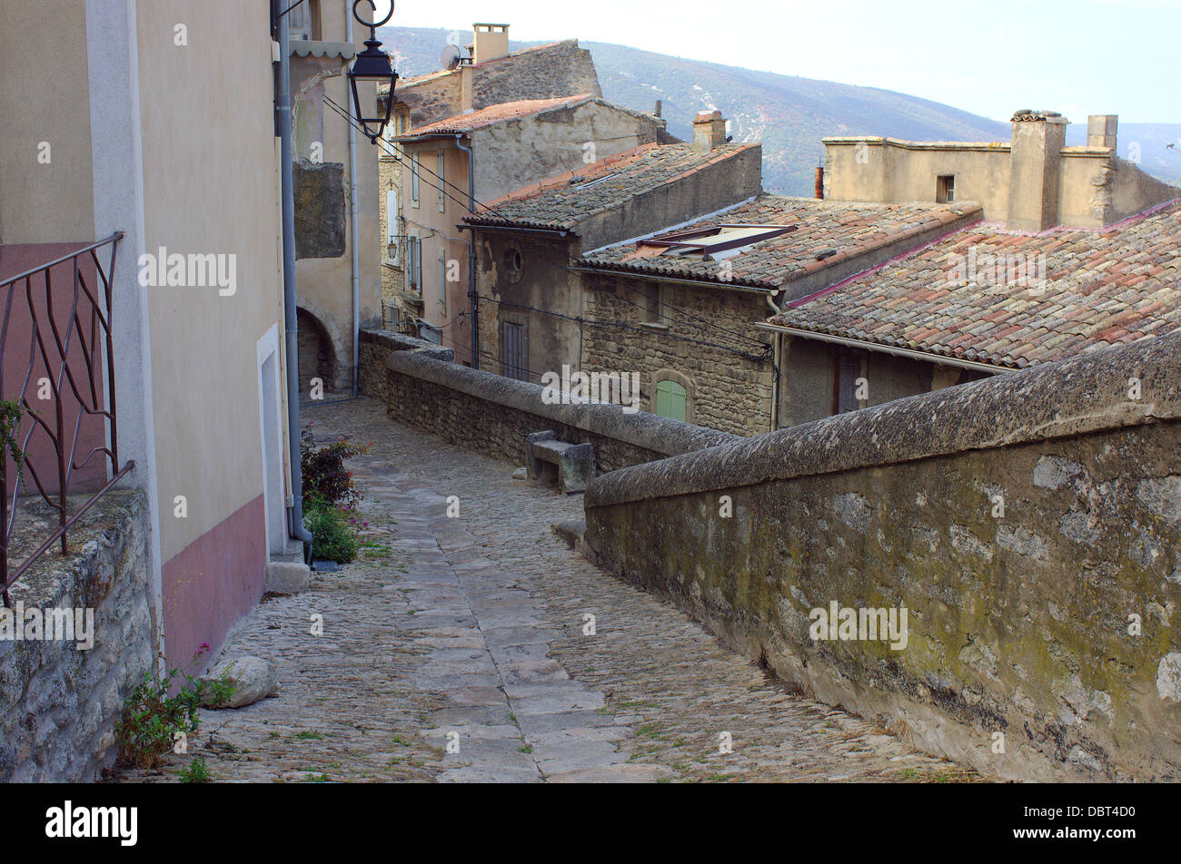 Lacoste village Provence France Stock Photo - Alamy