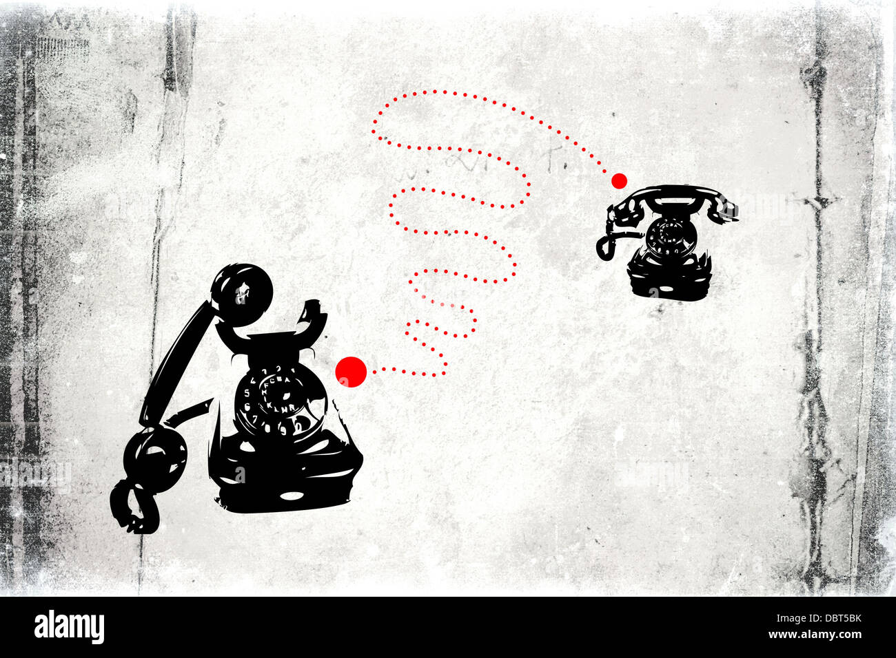 mural fun art design idea wall Stock Photo - Alamy