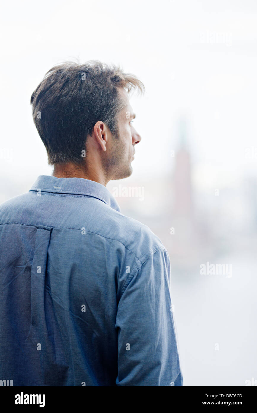 Man Standing Profile