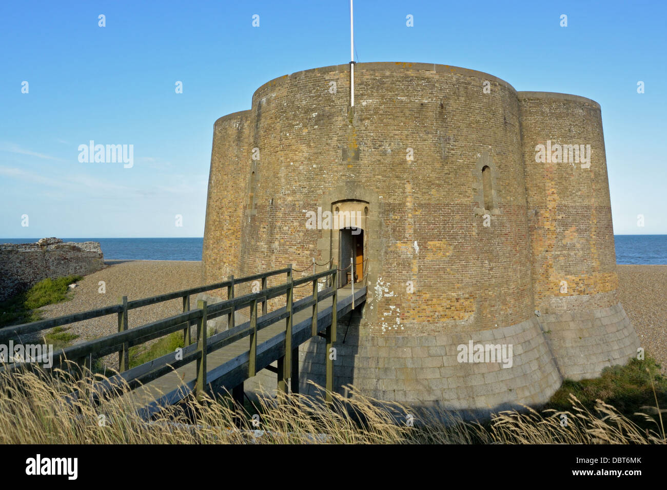 Martello Tower, Slaughden, Aldeburgh, Suffolk, UK Stock Photo - Alamy