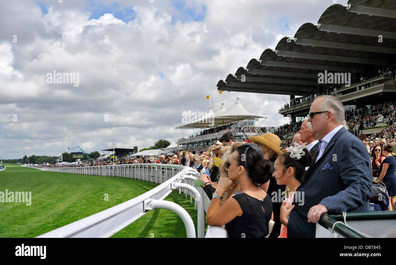 Horse racing glorious goodwood day five goodwood hi-res stock ...