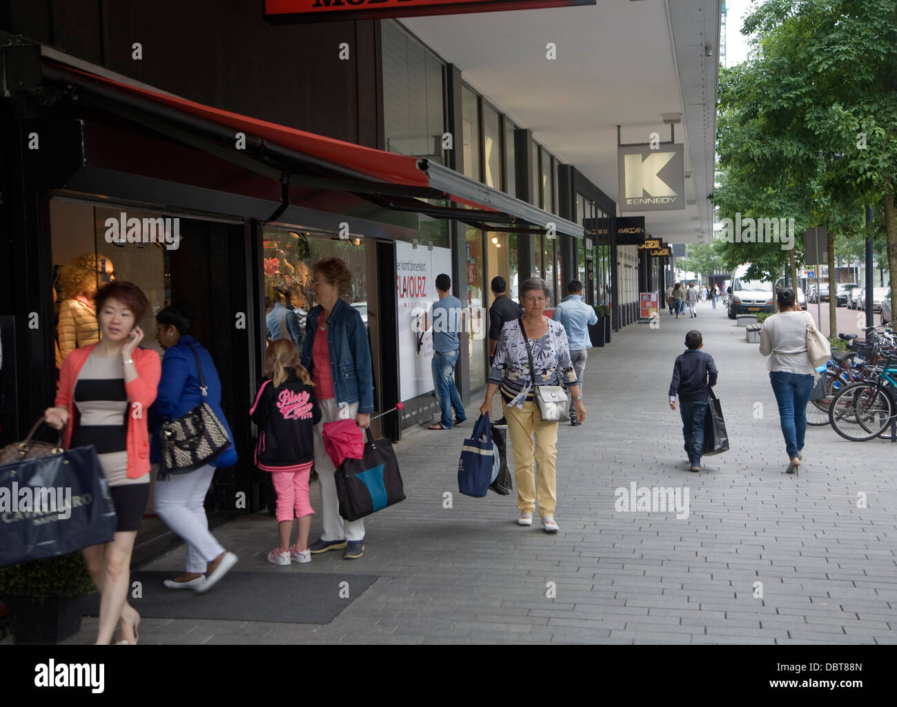 Luxury shopping rotterdam hi-res stock photography and images - Alamy